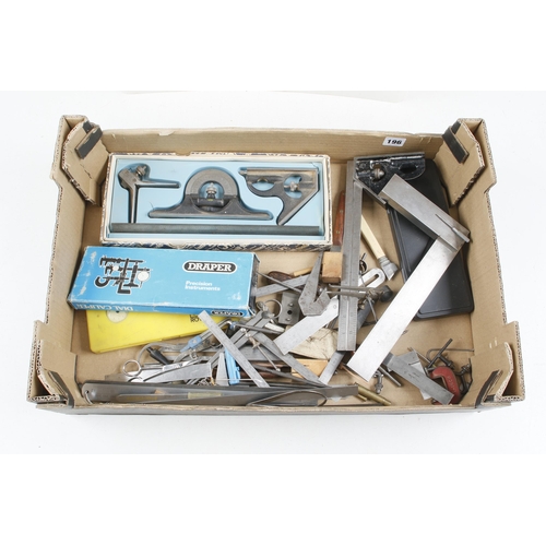 An engineer's combination square etc G+