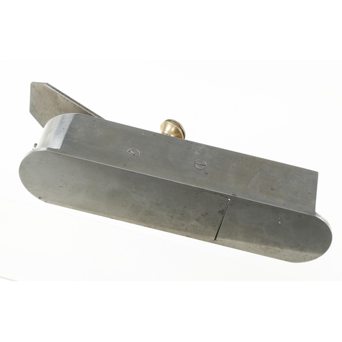 A d/t steel mitre plane 10" x 2 1/2" by MOSELEY & Son crack to mouth o ...