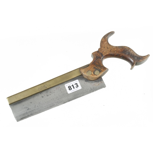 An early 8" b/b d/t saw by STRAW London (1870-82) G+