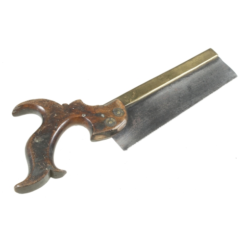 An early 8" b/b d/t saw by STRAW London (1870-82) G+
