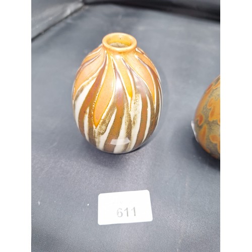 2 Art Pottery Vases