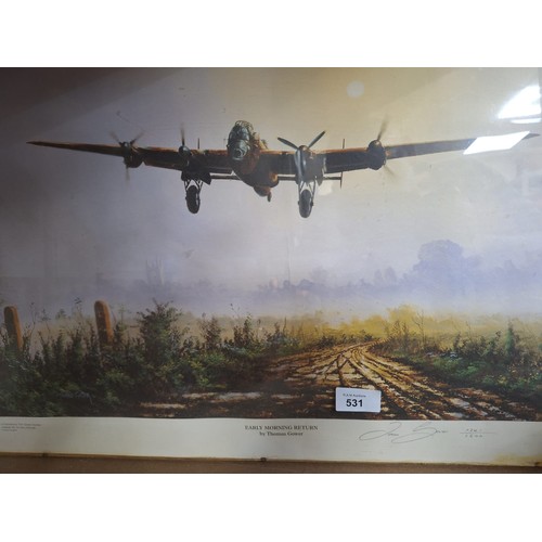 Early Morning Return Limited Edition Print HandSigned Tom Gower 1341/1500