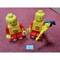 Vintage Lego Man Torches x2 and a Pen