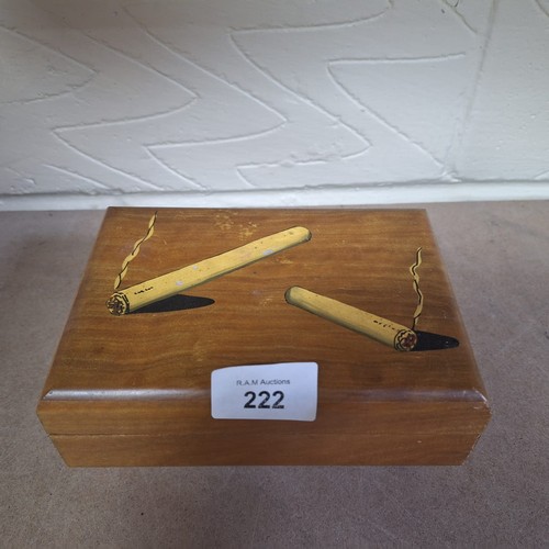 Vintage Musical Cigarette Box