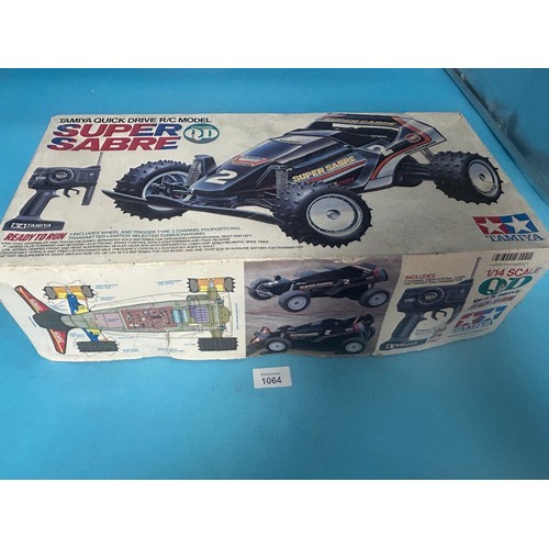 Complete Duper Sabre Quick Drive RC Model Boxed