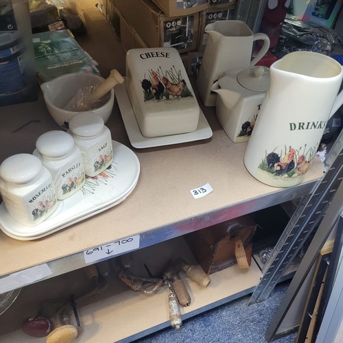 Leonardo Lifestyle Kitchen Set To Include Teapot, Pice Set, Jug, Plates ...