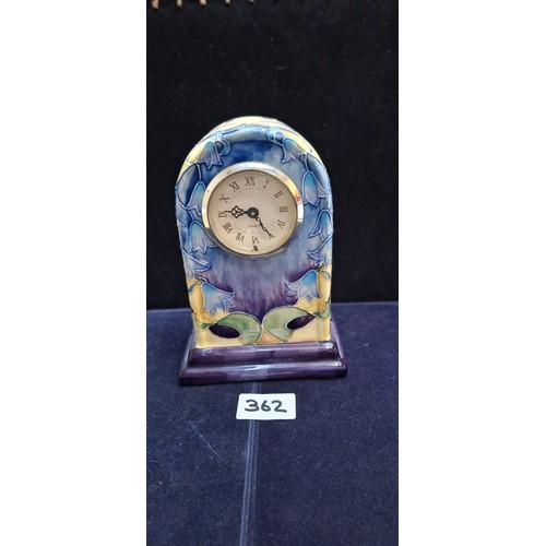 Fully Marked Old Tupton Ware Clock