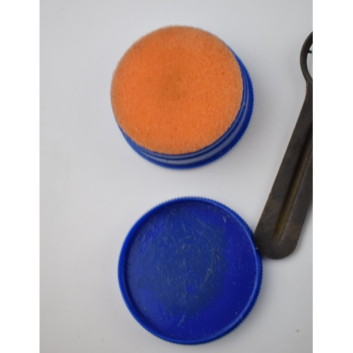 A collection of watchmaker hand tools and presses. Of note are some ...