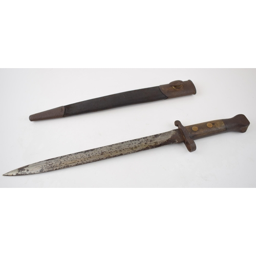 19th Century bayonet marked WD S 76, V.R 7/93 SANDERSON, SHEFFIELD. In ...