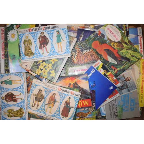 Early 20th century 'Brooke Bond' collectors card albums to include ...