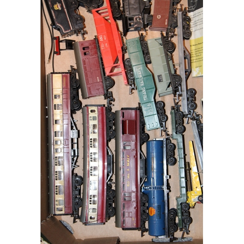 A collection of Tri-ang model railway items to include locomotives ...