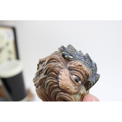 Burslem Pottery Grotesque Bird 'Boris' (head af), 19cm tall.