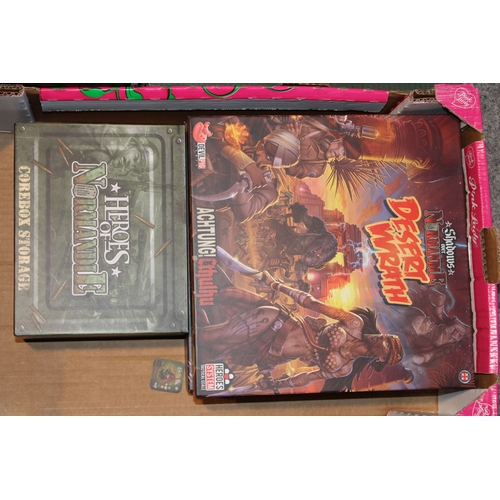 A large collection of 'Shadows over Normandie' WWII board game packs to ...