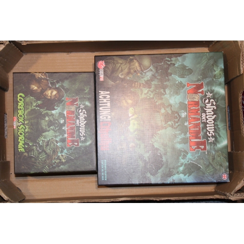 A large collection of 'Shadows over Normandie' WWII board game packs to ...