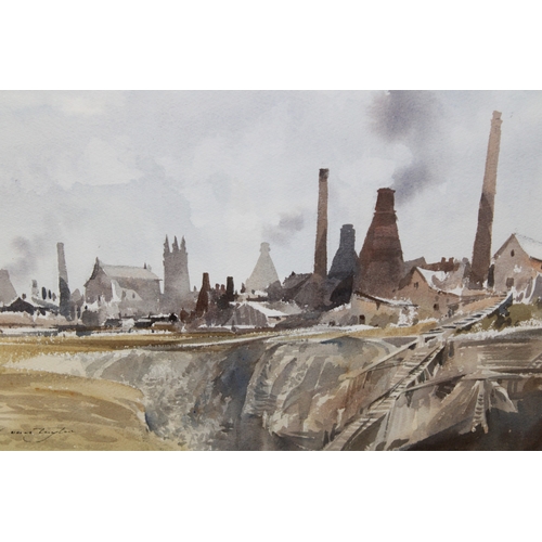 Ivan Taylor (British 1946-); watercolour painting entitled 'Marl Hole ...