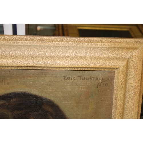 A Pair of Mid Century Portrait Oil Paintings by Eric Tunstall (1897 ...