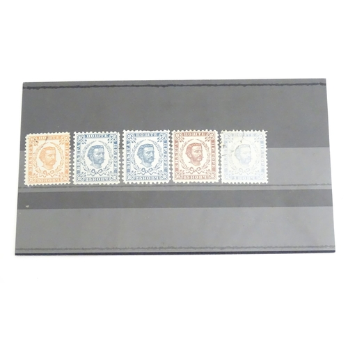 A quantity of early to mid 20thC postage stamps, including British ...