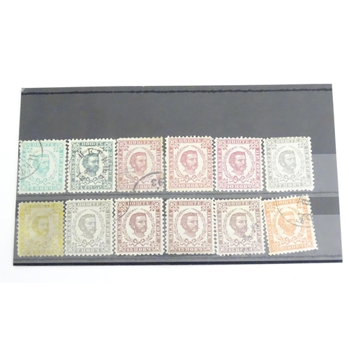 A quantity of early to mid 20thC postage stamps, including British ...