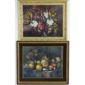 Brenda Fletcher, 20th century, Oil on board, A still life study with ...