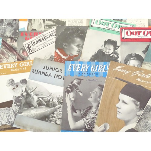 A quantity of assorted 1950s magazines / publications to include The ...