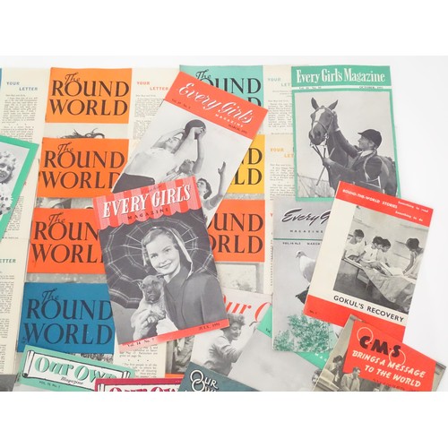 A quantity of assorted 1950s magazines / publications to include The ...