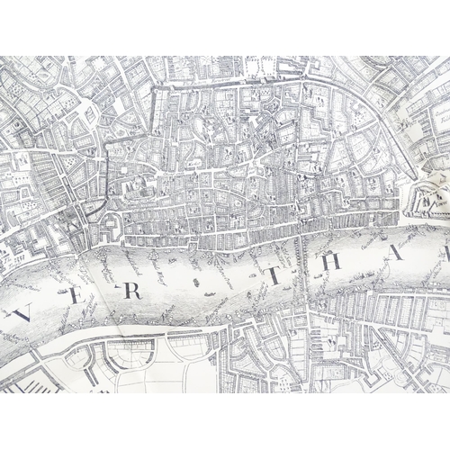 Four early 20thC maps from Cassell's Old and New London, to include ...