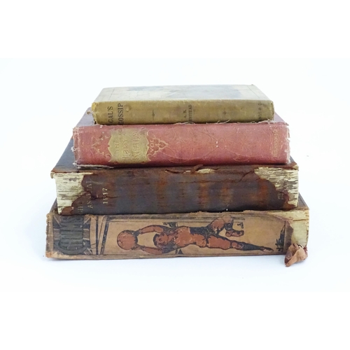 Books / Periodicals: Four assorted books comprising Gal's Gossip, by ...
