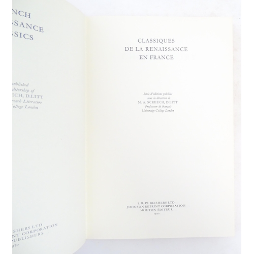 Book: Champ Fleury by Geofroy Tory. Published by S. R Publishers Ltd ...