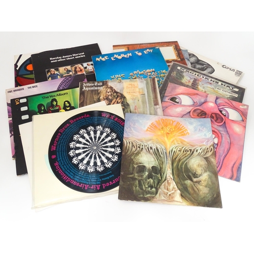 Vinyl records : a quantity of 33rpm LPs, various artists - Progressive ...