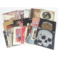 Vinyl records : a quantity of 33rpm LPs, various artists - rock bands ...