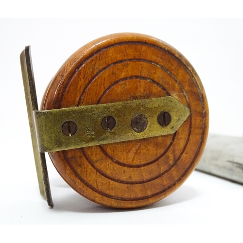 4 assorted fishing reels including one marked ' Super Condex ...