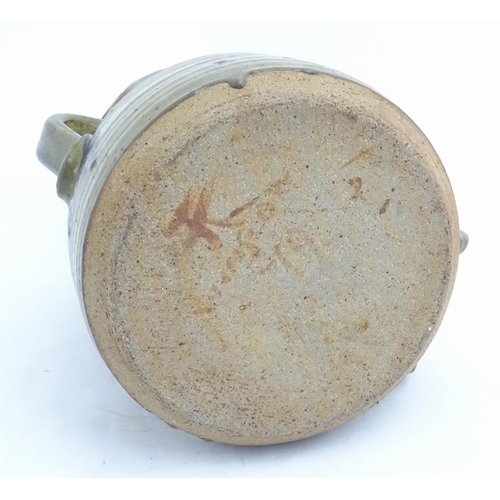 A large stoneware ale jug by Vicki & Bill Read, Winslow (Claycutters ...