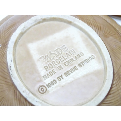 A quantity of assorted Wade collectors plates to include The Scots ...