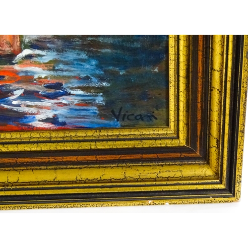 Andrew Vicari (1932-2016), Oil on board, Bather, A study of a female ...