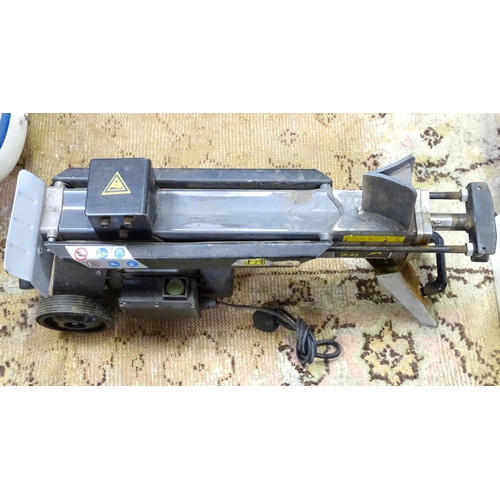 Workshop Tools : a Woodstar lh45 pneumatic log splitting press, on ...