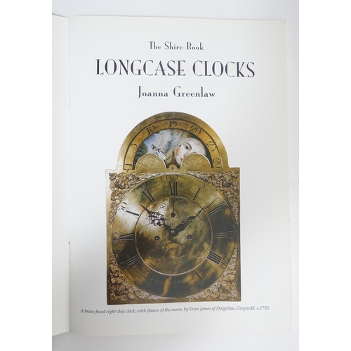 Clock / Horology Interest Books: A quantity of assorted reference books on the subject of clocks to