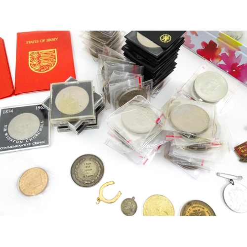 Collectors Coins, Commemorative Coins & Tokens : A large quantity of ...