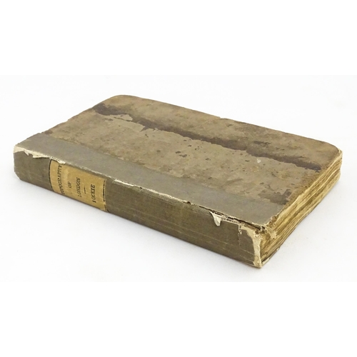 Book: Topography of London, by John Lockie. Published London, 1813