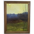 Violet Fuller (1920-2008), Oil on board, Pale Sunshine, Essex. Signed ...