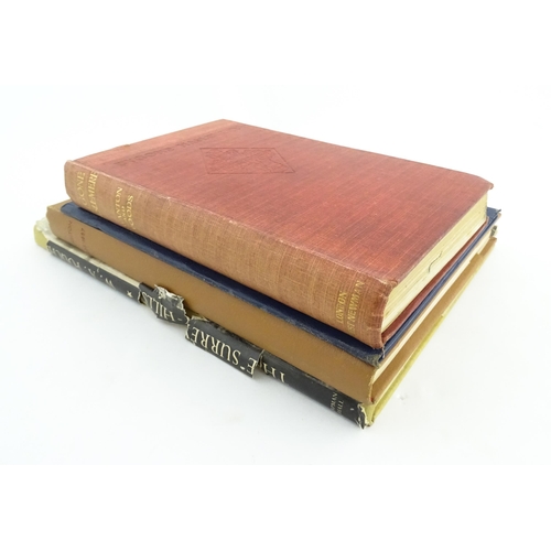 Books: Four books on the subject of Surrey comprising Bygone Haslemere ...