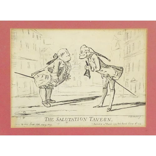 James Bretherton after Henry William Bunbury, 18th century, Etching ...