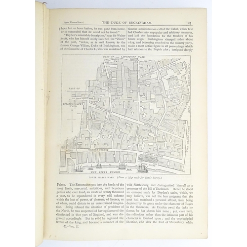 Books: Three assorted books comprising Old and New London - A Narrative ...