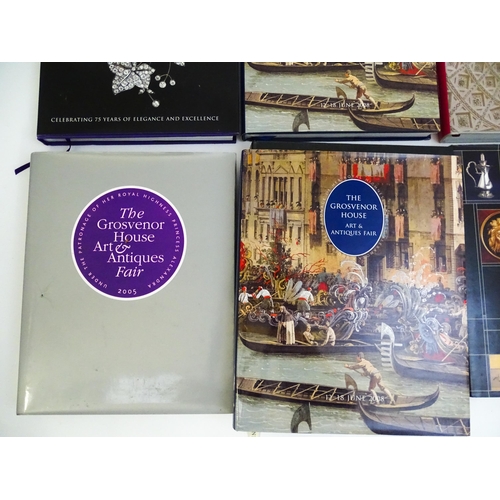Books: The Grosvenor House Art & Antiques Fair Handbook 2004 - 2009 (7)