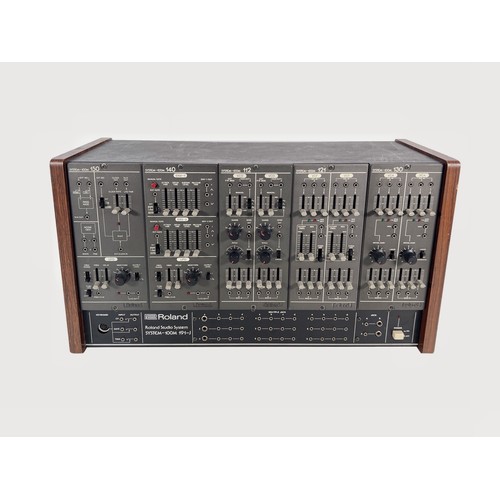 Roland System-100M Modular Synthesizer - Modules 150, 140, 112, 121 ...