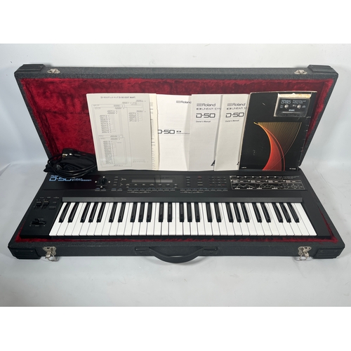 Roland D-50 Digital Linear Synthesizer Roland's answer to the revered ...