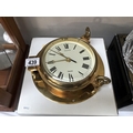 A new nauticalia brass ships clock