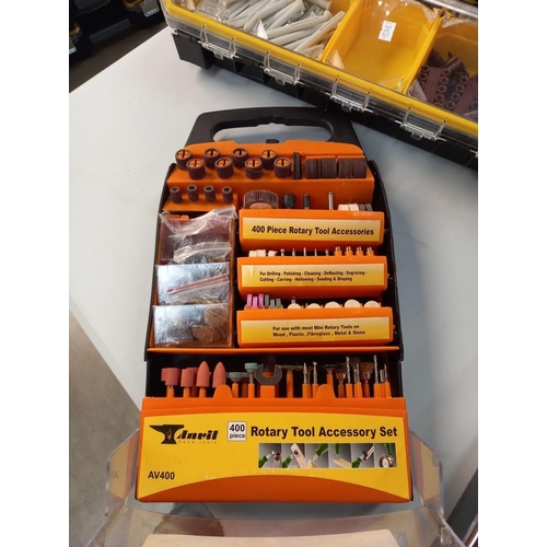 400 piece anvil rotary tool accessories (new) COLLECT ONLY