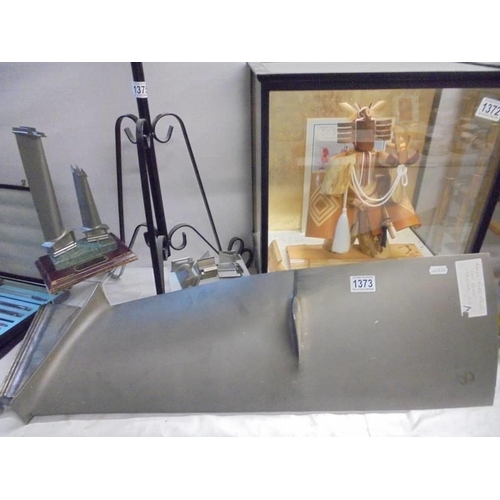 A Rolls Royce RB211 fan blade Tristar A/C and other items. COLLECT ONLY.