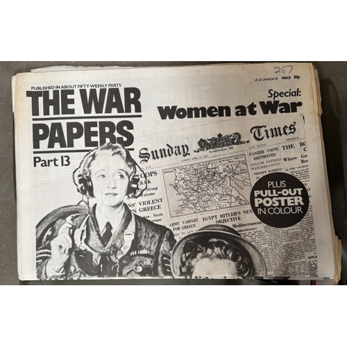 2 Folders of The War Papers