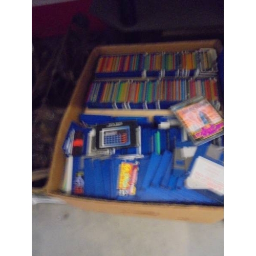 An Atari 520ST computer and many games.